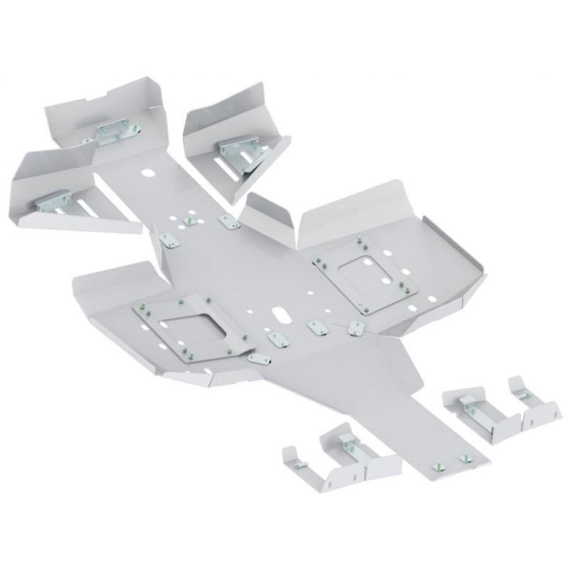 Kit Complet de protection aluminium IB Polaris Sportsman 570