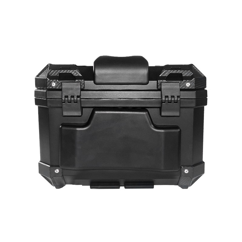 Top Case Plastique couleur Noir 50 Litres WECKIO