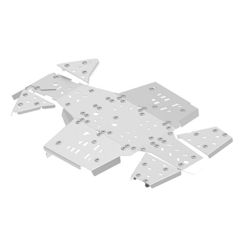 Kit complet de plaque de protection IR Aluminium CanAm G3 Outlander 500 ...
